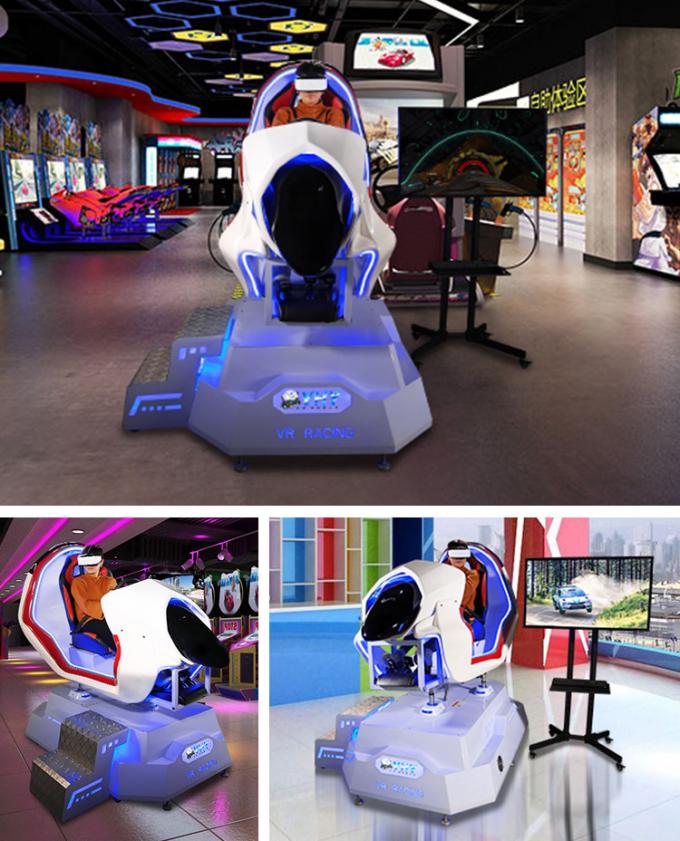 jeux de courses de voitures du parc aquatique VR de simulateur de moto ...